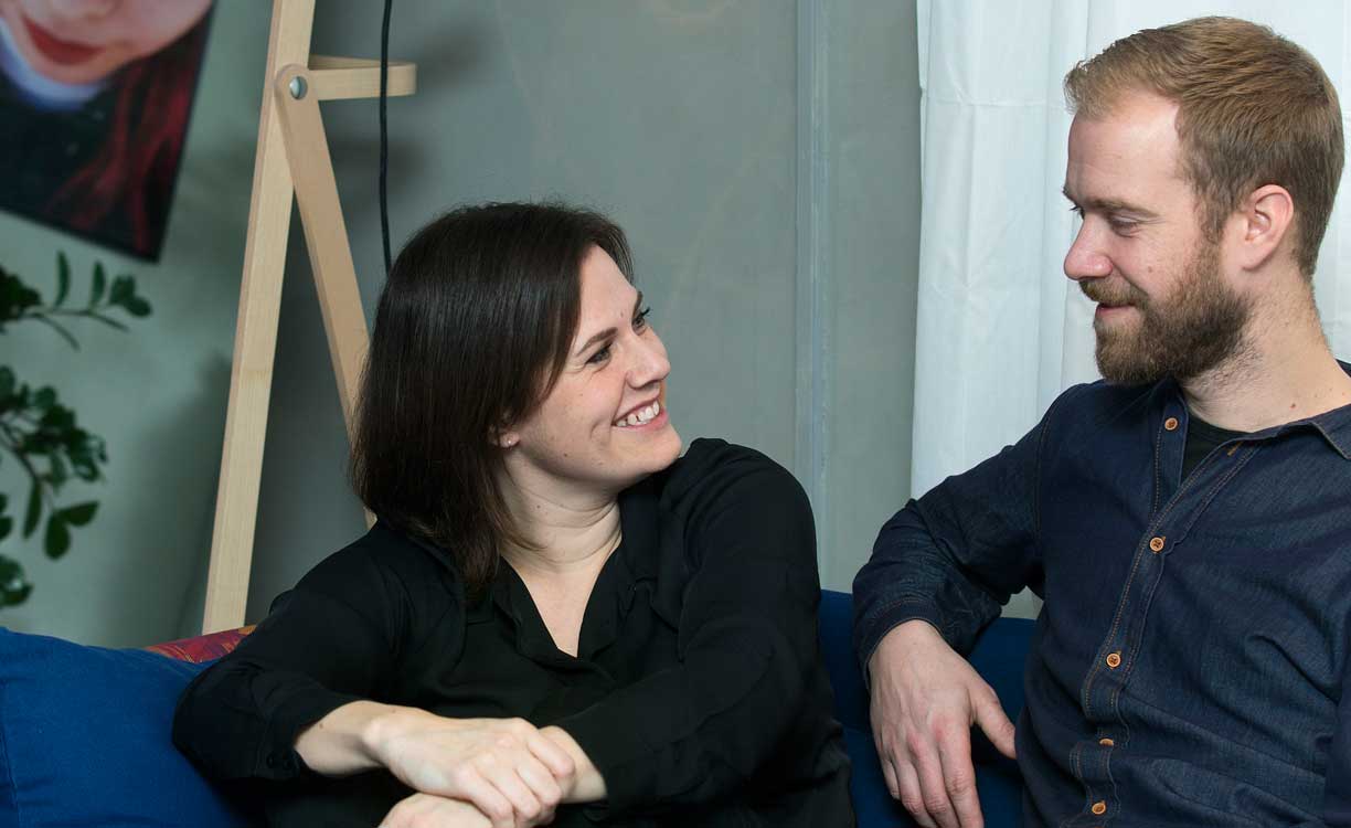 Kan man bo med sin eks? Julie og Steffen kan! | Femina