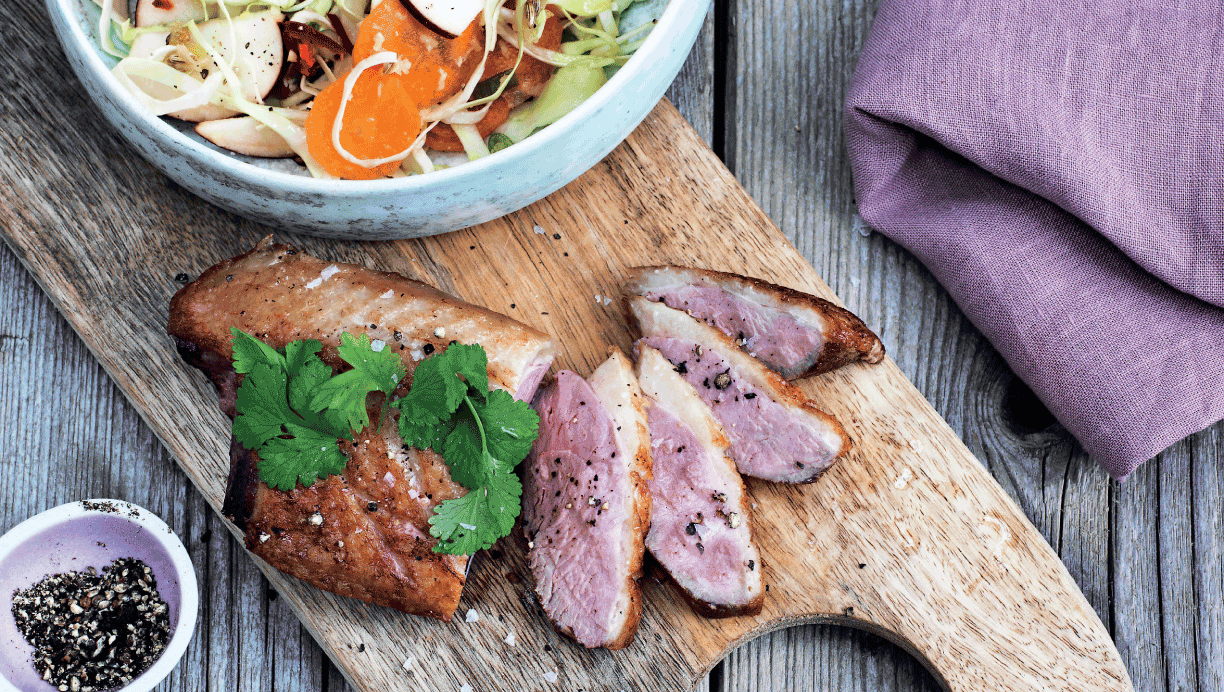 Andebryst året rundt - find lækre opskrifter lige her!