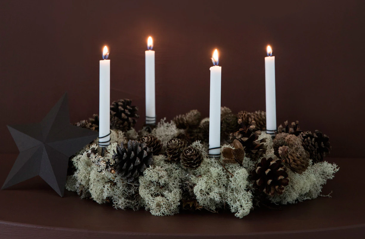 Adventskrans - Inspiration og idéer | femina.dk